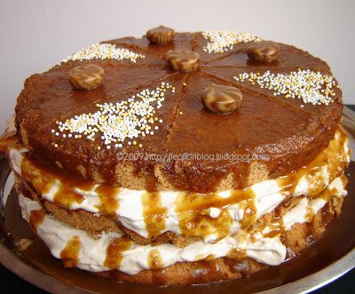 Rețetă tort caramel delicios
