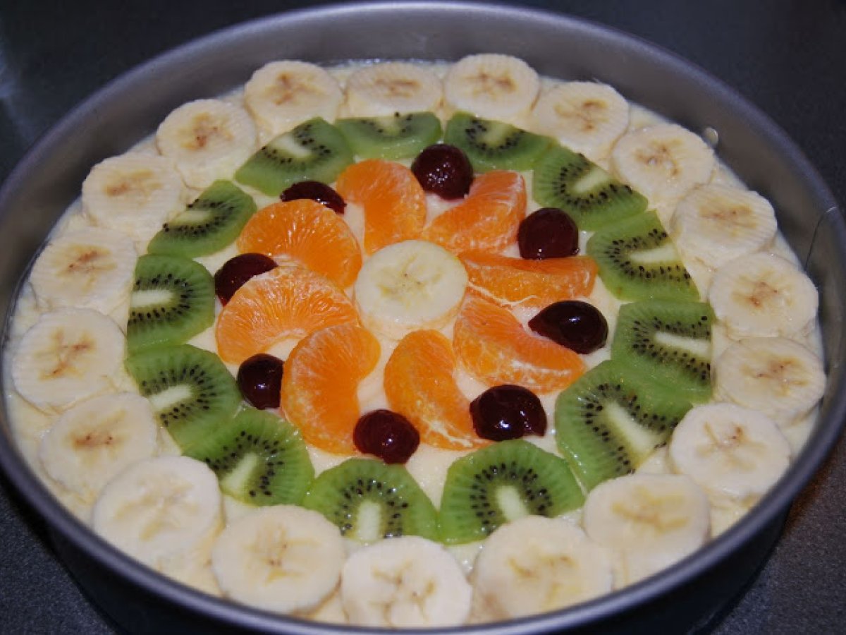 Tort cu fructe - Rețetă Petitchef